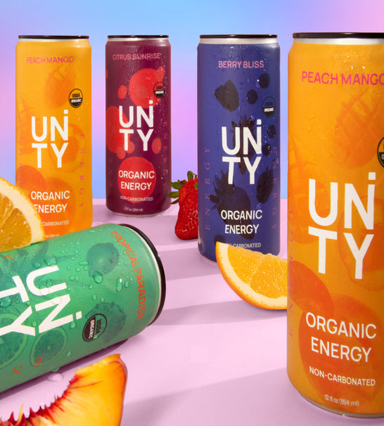 UNITY | Organic Energy Drinks for Natural Boosts & Refreshment | About