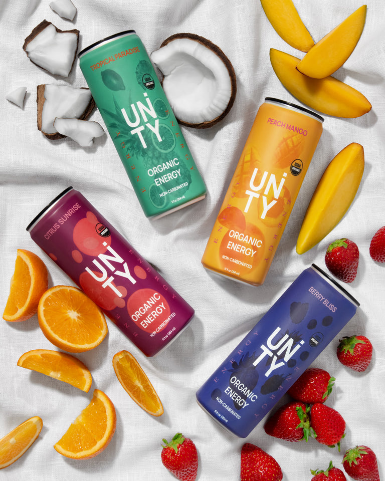 UNITY | Organic Energy Drinks for Natural Boosts & Refreshment | About
